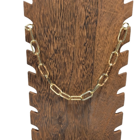 Jewelry | Gold Colored Chain Link Necklace | Poshmark